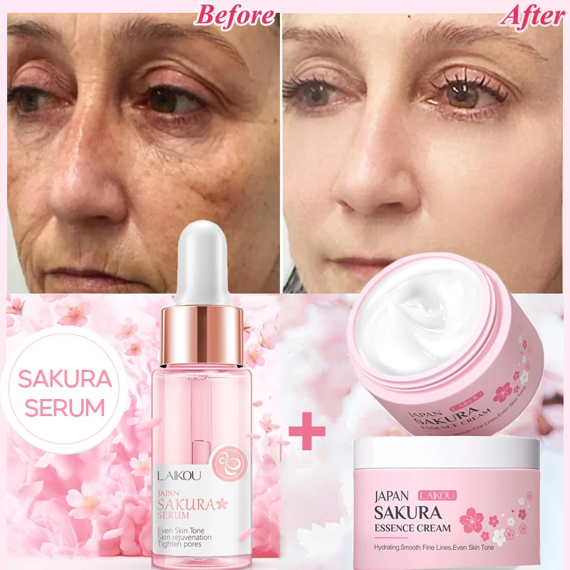Japan-Sakura-Wrinkle-Remover-Face-Serum-Cream-Anti-Aging-Fade-Fine ...