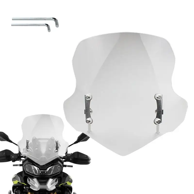 Scooter-Wind-Screen-Multipurpose-Acrylic-Motorcycle-Windshield ...