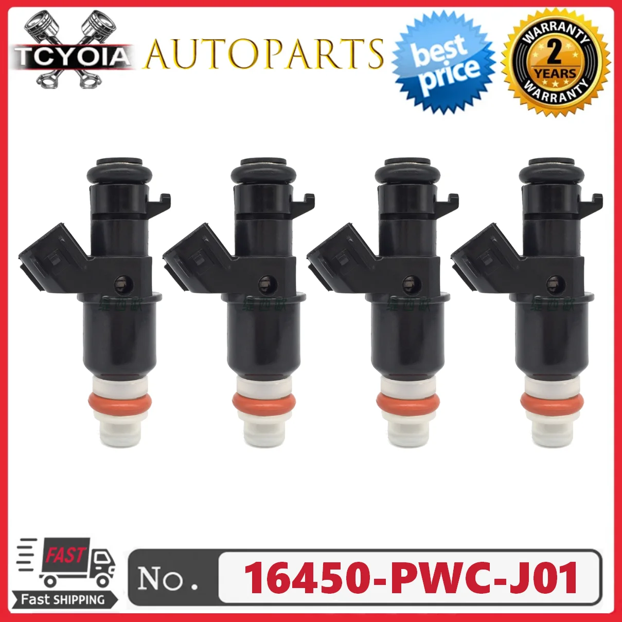 Wholesale Fuel Injectors 16450-PWC-J01 6HOLES for Honda FIT 5-DOOR GD3 ...