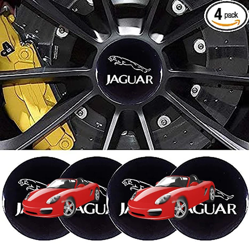 4Pcs-Lots-65mm-For-Jaguar-Car-Wheel-Center-Hub-Caps-Emblem-Sticker ...