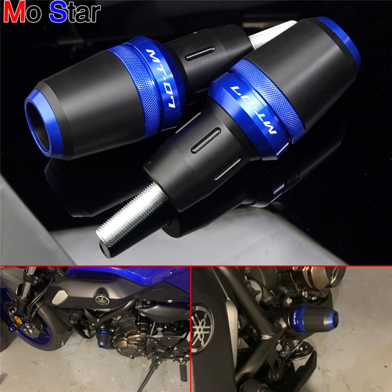 MT 07 Frame Slider Crash Protector For Yamaha MT07 MT 07 2014 2020 2021 ...