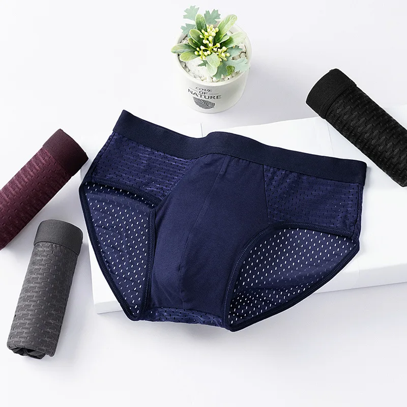 4-Pairs-Summer-Mesh-Mesh-Mesh-Ice-Silk-Underwear-Men-s-Boxer-Briefs ...