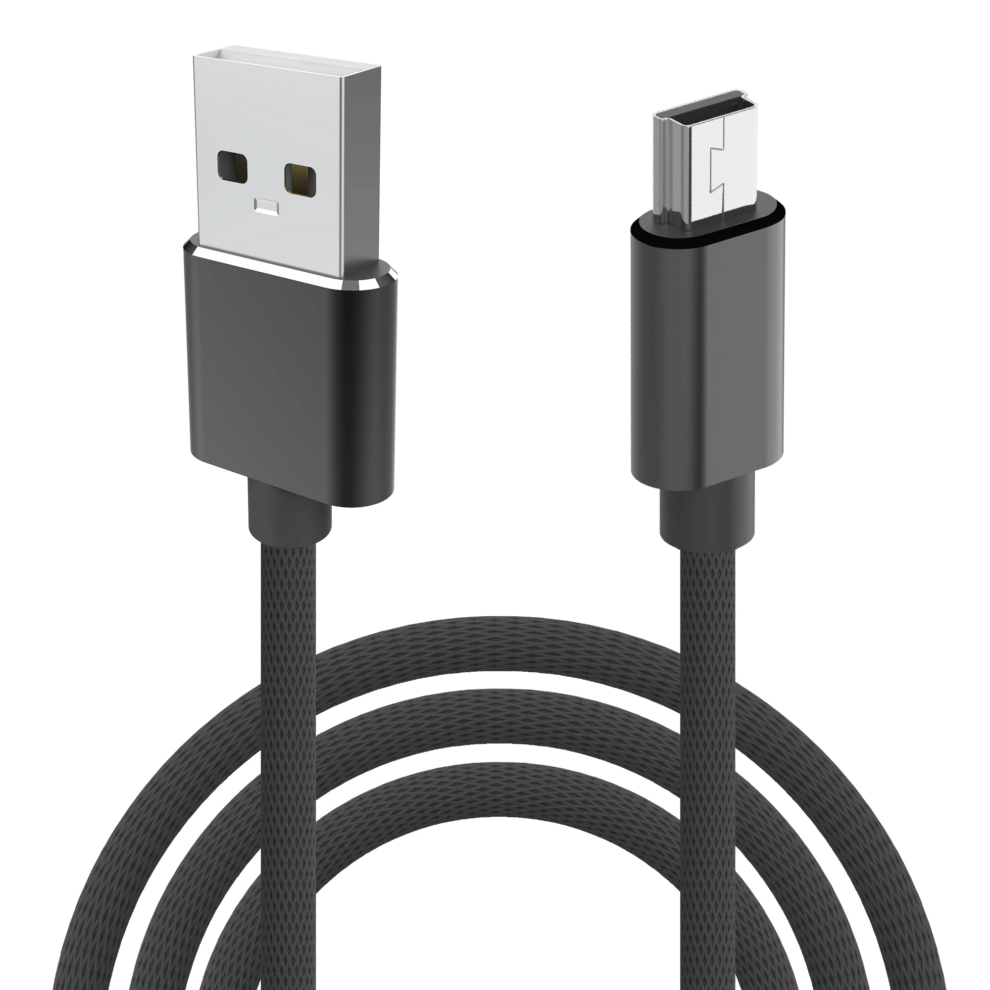 Mini-USB-Cable-USB-2-0-Type-A-to-Mini-B-Fast-Charging-Braided-Cord ...