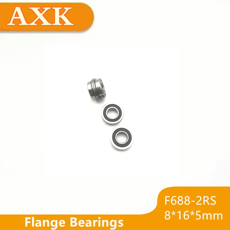 Rushed Limited F688-2rs Bearing 8x16x5mm ( 10 Pcs ) Abec-1 Miniature ...