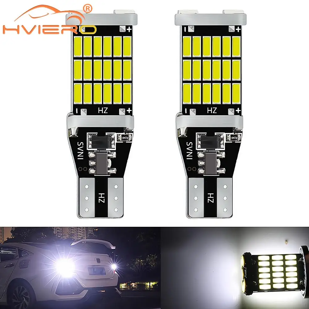 2Pcs-Auto-T15-W16W-921-912-LED-Bulbs-High-Power-4014-45SMD-Super-Bright ...