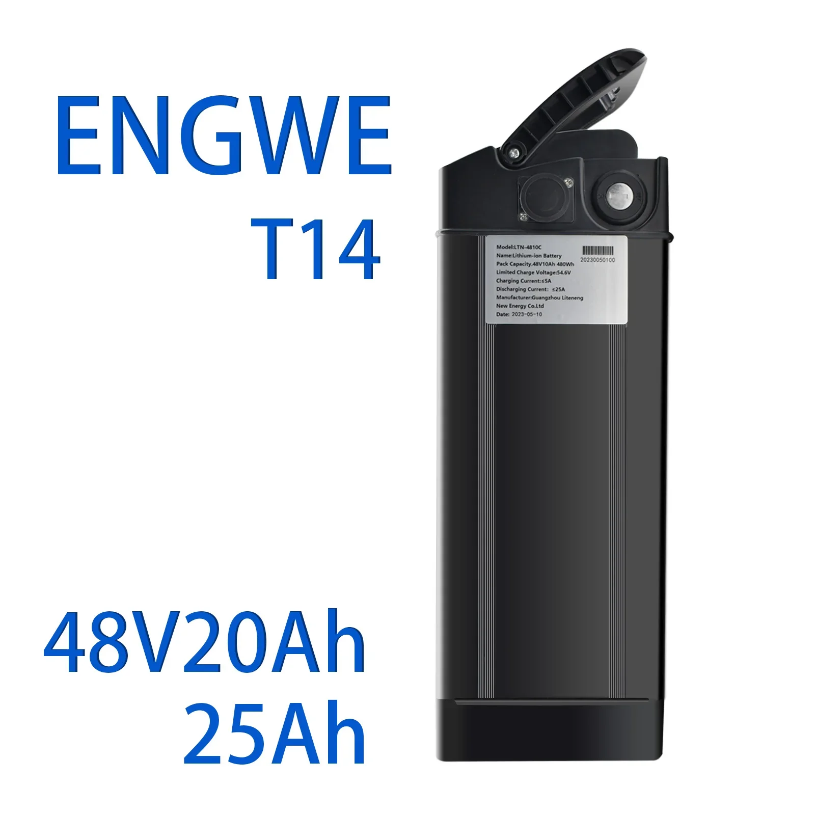 Folding-Electric-Bicycle-Lithium-Battery-for-Engwe-T14-Battery-E-bike-Battery-18650-21700-Cell ...