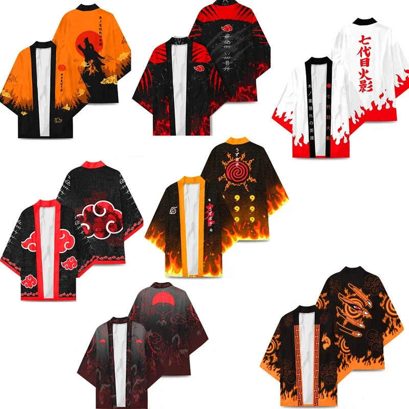 New-Anime-Konoha-Hokage-Tsunade-Kimono-Cosplay-Costumes-Haori-Cloak ...