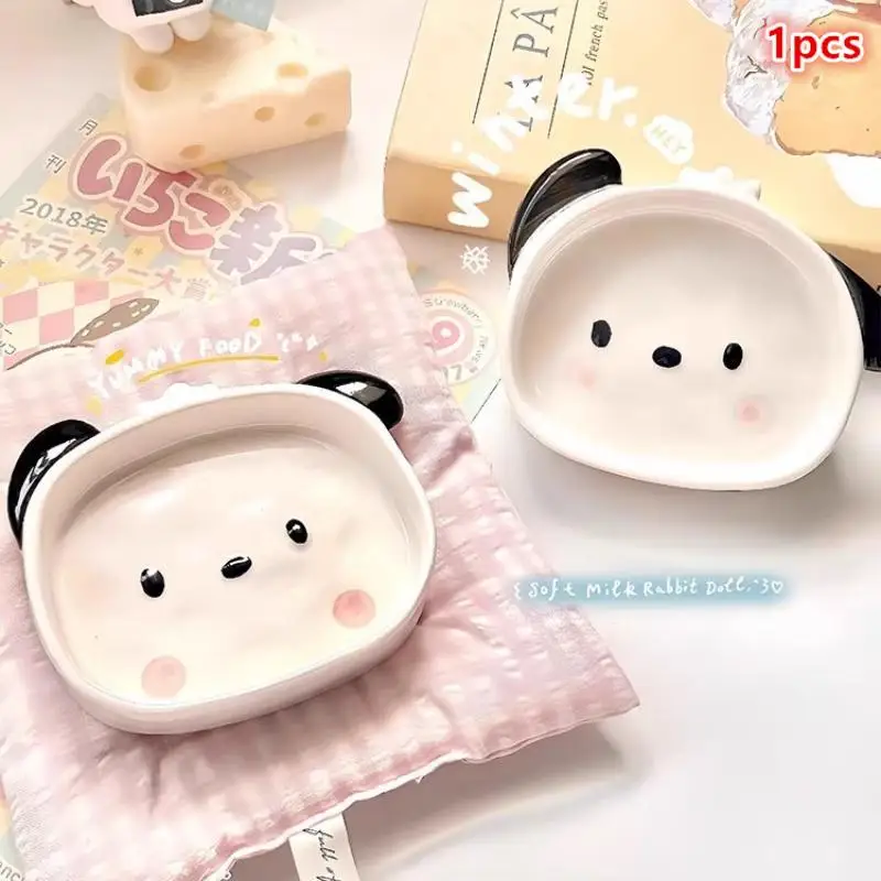 1Pc Cartoon Dier Plastic Dompelschotel Creatieve Plaat Salade Snack ...
