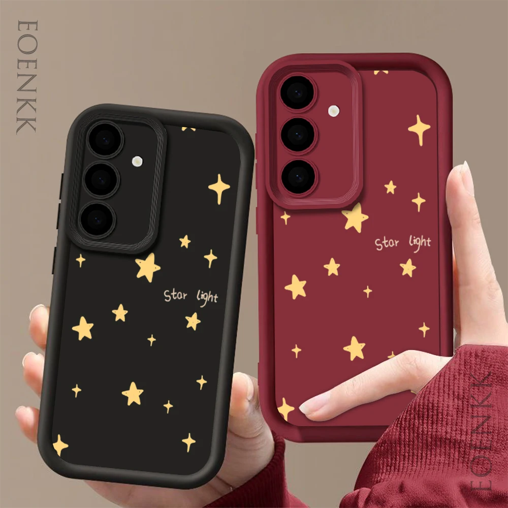 Star Phone Case Samsung Galaxy S25 S22 S21 S24 S20 S23 FE Note 20 Plus ...
