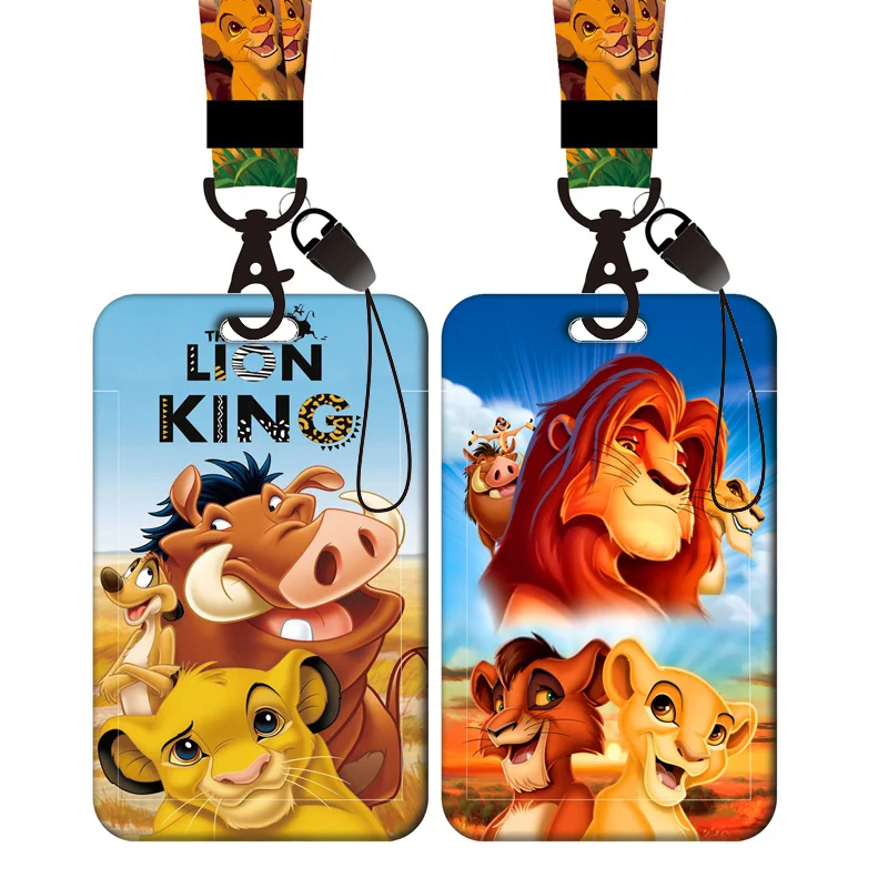 The-Lion-King-Lanyard-ID-Card-Holders-Cute-Simba-Neck-Straps-Phone-Rope ...