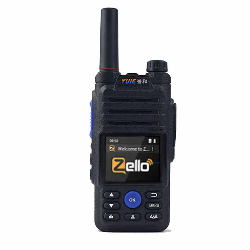 Zello walkie talkie long range 4G LTE Network Radio With WIFI Blue ...