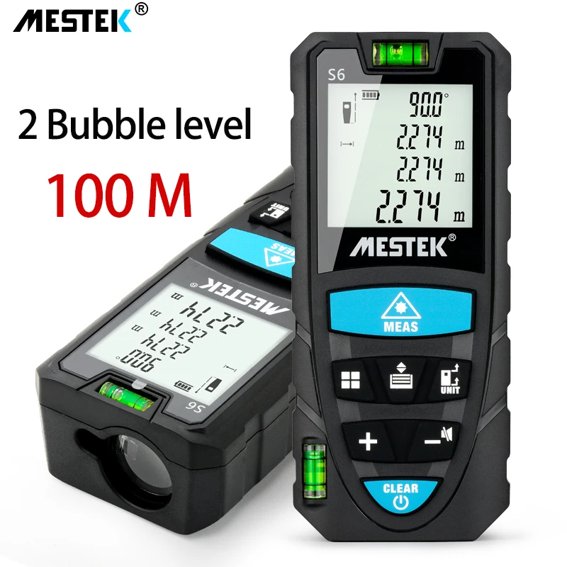 Mestek-S6-Laser-Tape-Measure-Laser-Profesional-Laser-Distance-Meter ...