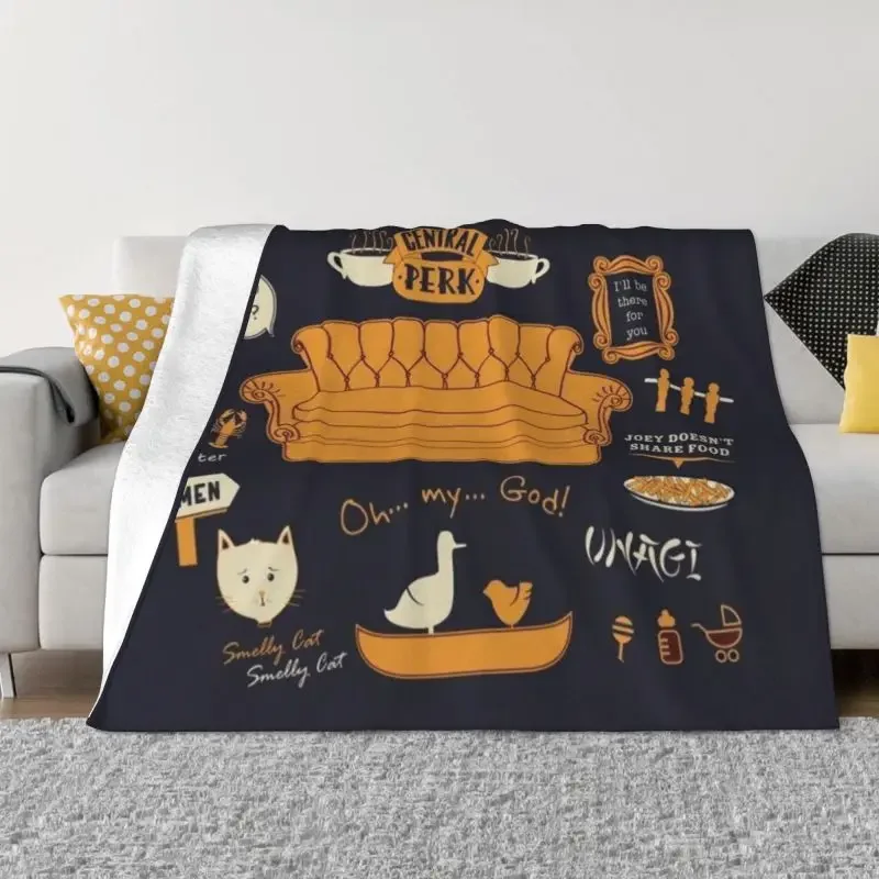 Friends-Blankets-Breathable-Soft-Flannel-Autumn-Classic-TV-Show-Throw ...