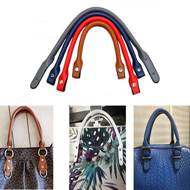 2PCS Bag Handles Replacement for Handbags Women Shoulder Bag Strap PU ...
