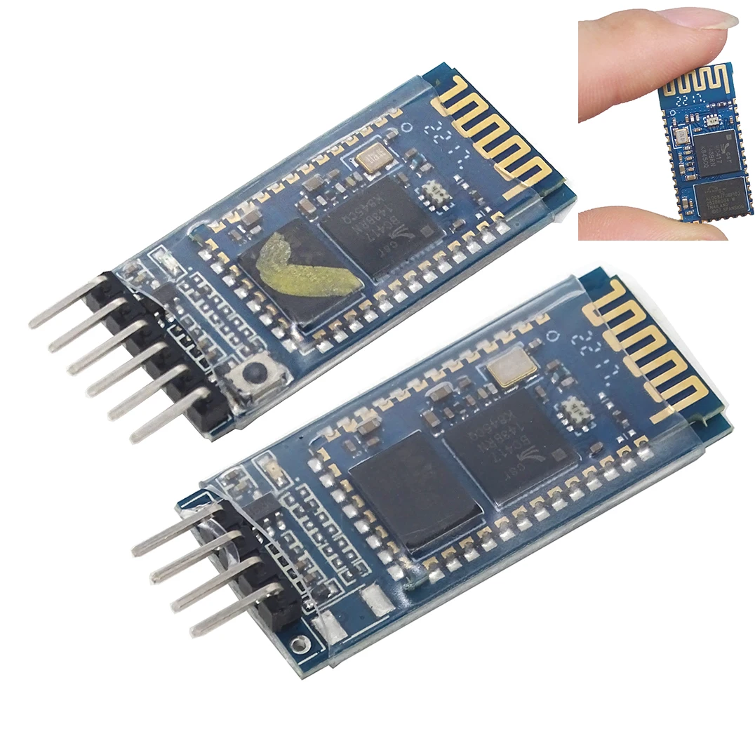 50PCS-HC-05-HC-06-Master-Slave-6Pin-Anti-Reverse-Integrated-Bluetooth ...