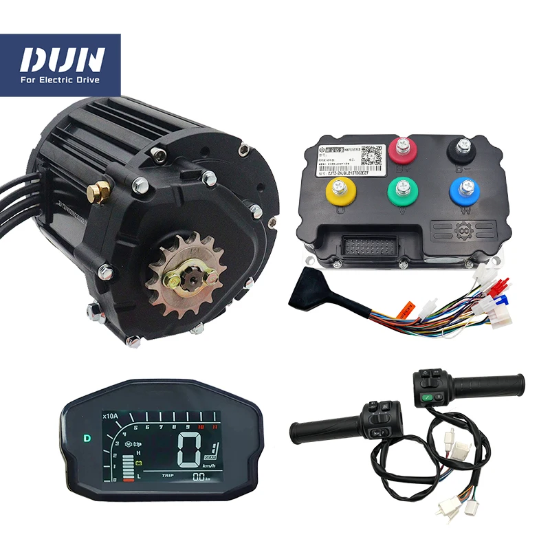 QS-138-90H-4000W-V3-Mid-Drive-Motor-with-72V-BLDC-Fardriver-Controller ...