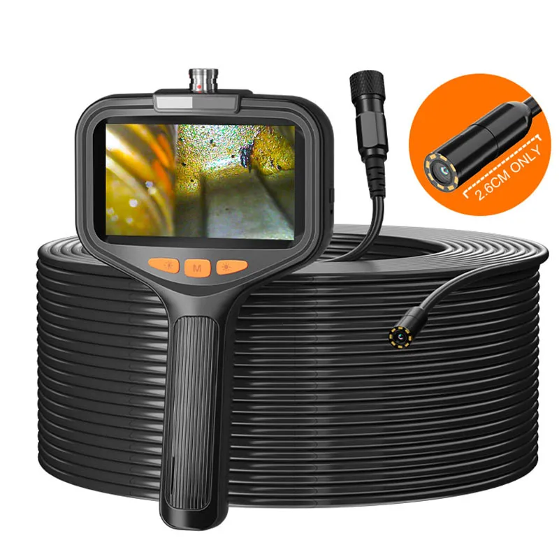 Handheld Endoscope 4.3 Inch Screen HD1080P Single Dual Camera Front ...