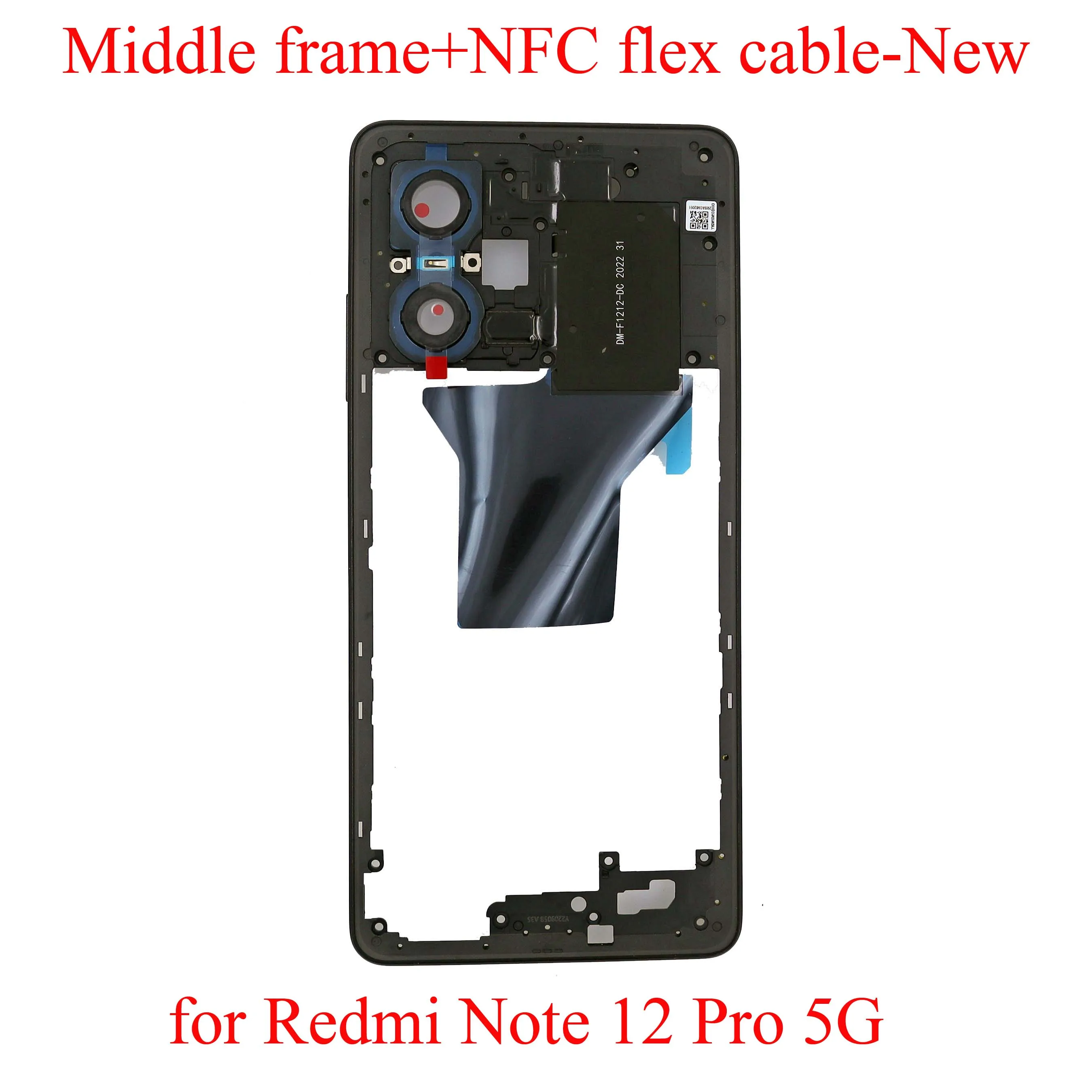 Middle-Bezel-Frame-Antenna-Case-Cover-Replacement-Parts-NFC-Flex-Cable ...