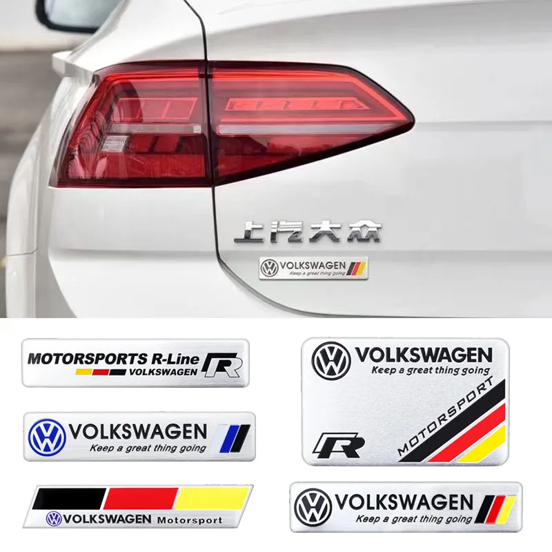 Car-Metal-Badge-Body-Auto-Badge-Decoration-Sticker-For-Volkswagen-R ...