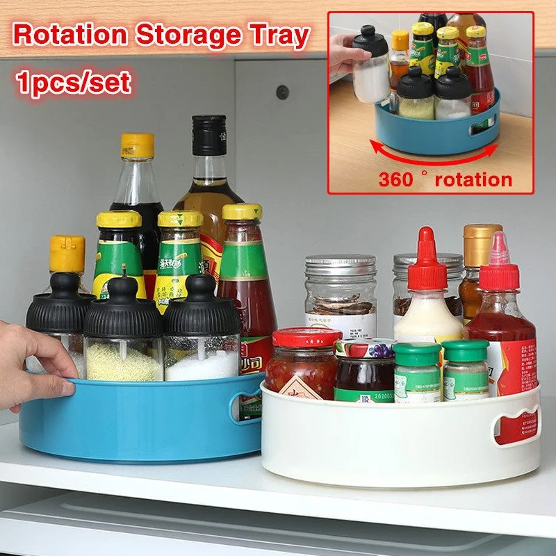 360-Degrees-Rotating-Storage-Tray-Kitchen-Storage-Containers-for-Spice ...