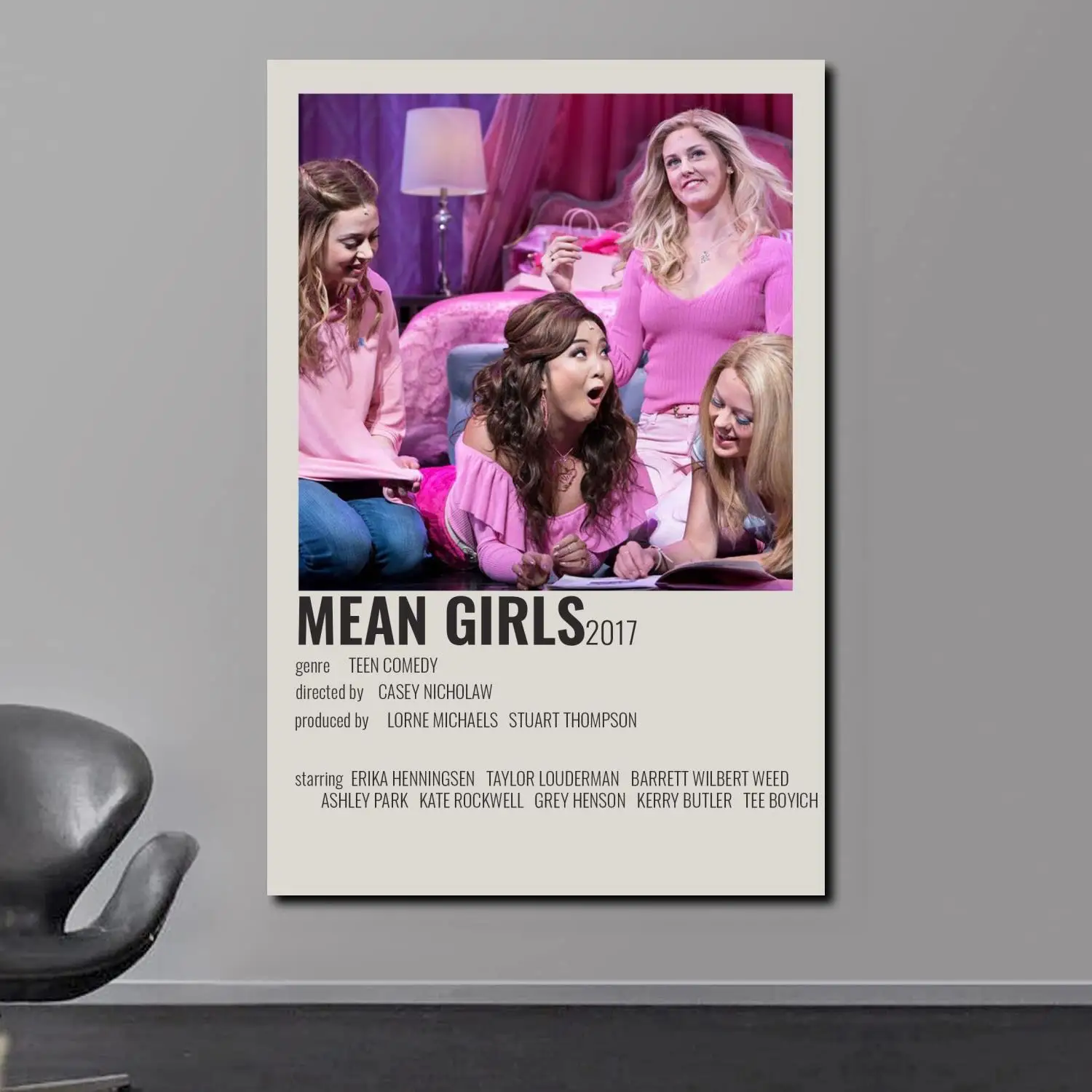 Mean Girls Minimal Poster