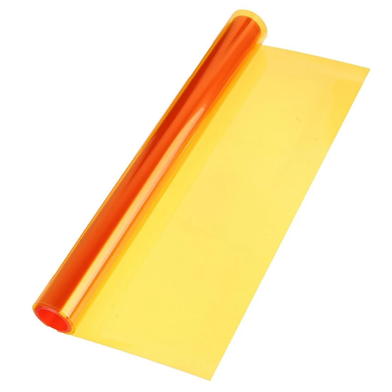 Film headlight 30cm x 120cm Tint Vinyl Car Orange|car tint|tinted film ...
