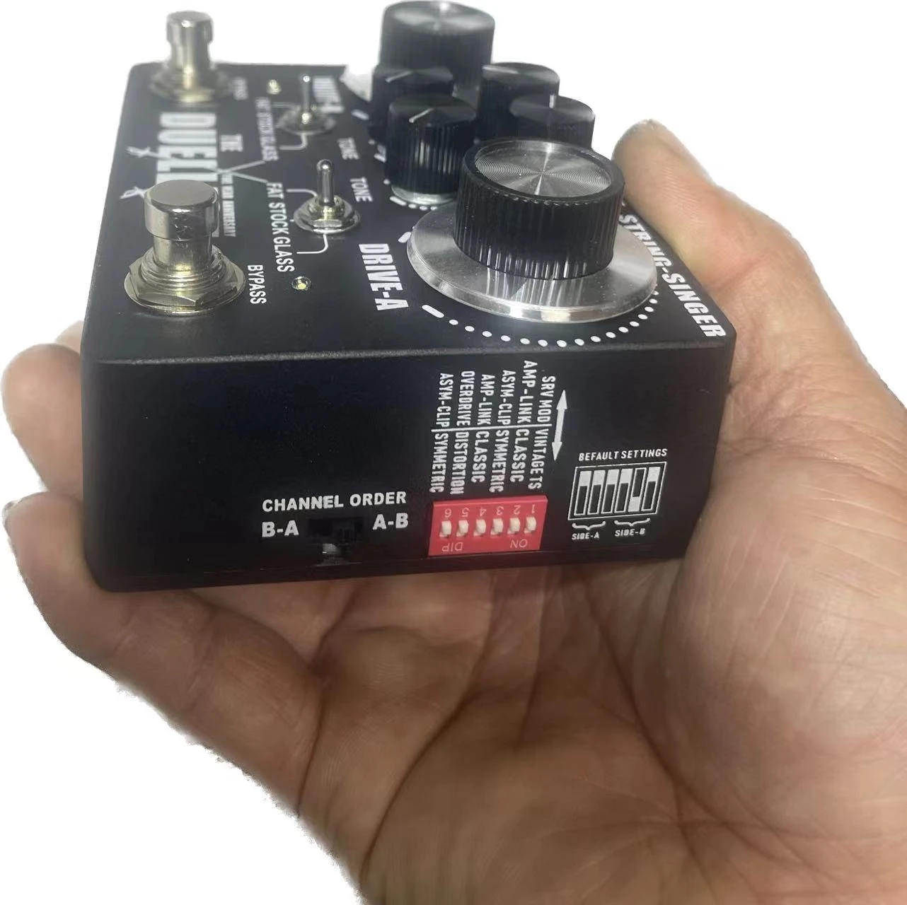 Guitar-effector-Duellist-king-tone-stompbox-guitar-pedal-overdrive ...