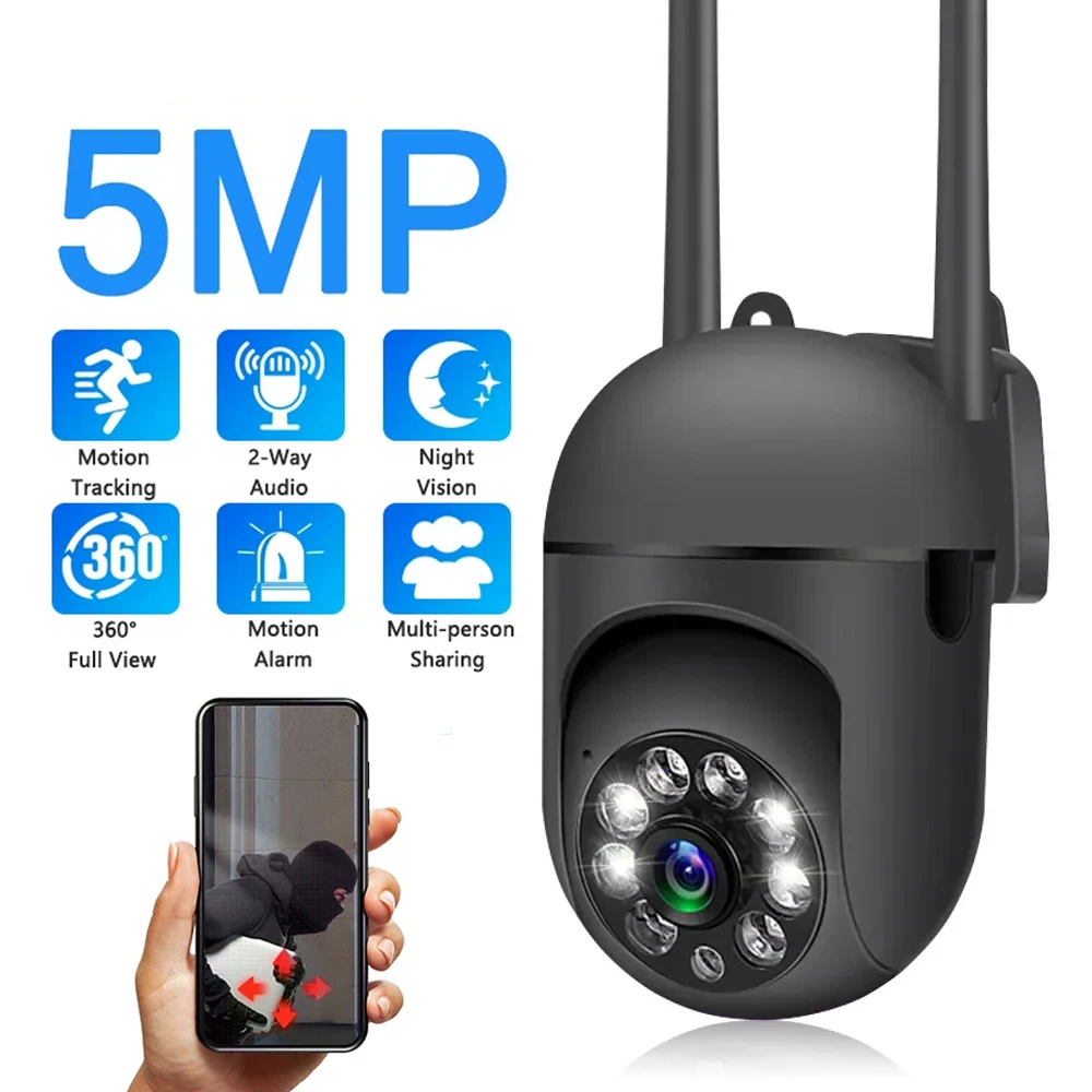 YI-IoT-5MP-PTZ-IP-WiFi-Camera-5Ghz-2-4Ghz-Dual-Band-Auto-Tracking-Human ...