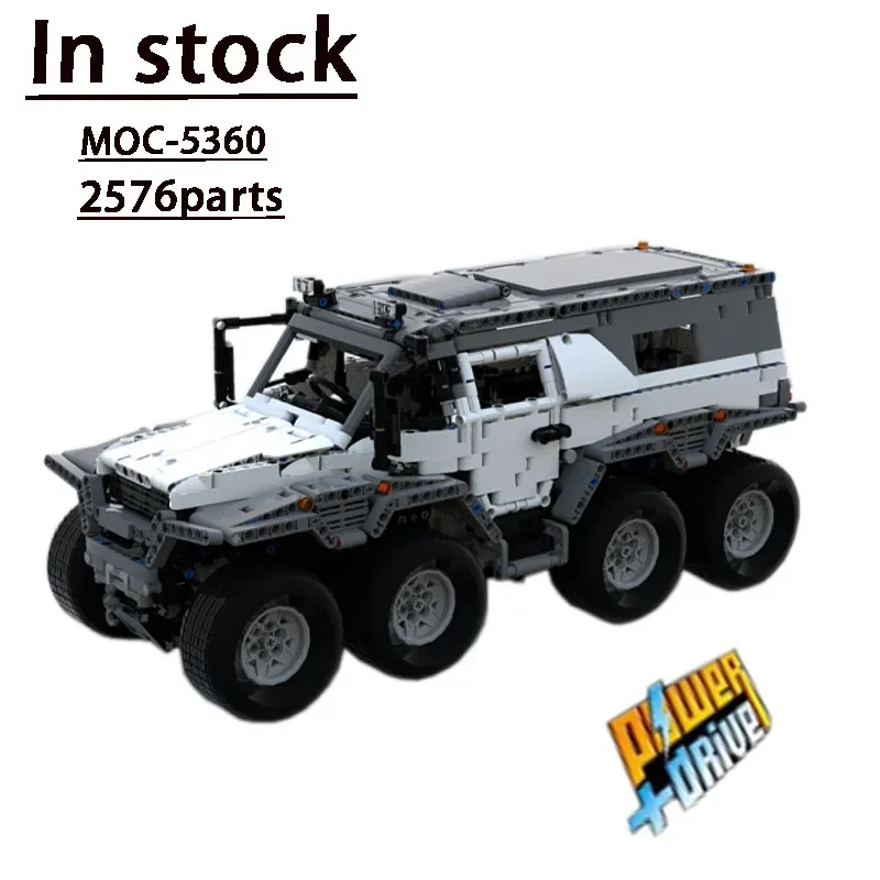 NewMOC-5360-RCElectricSuper8x8-BigTruck-SplicingBuildingBlock-Model ...