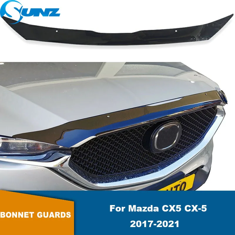 Motorhauben schutz fur Mazda CX5 CX 5 2017 2018 2019 2020 2021 Auto Bug Shield Zubehor Haube Deflektor Schaufeln Hauben AliExpress