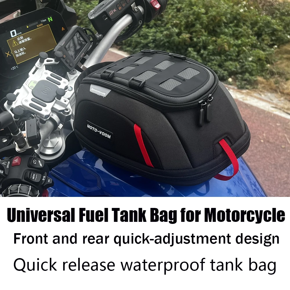 New Motorcycle Quick Release Fuel Tank Bag Waterproof Quick Release ...