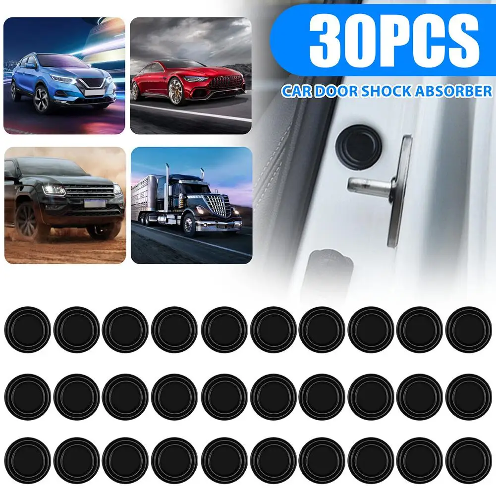 30PCS-Car-Door-Bumper-Shock-Absorbers-Stickers-PVC-Soundproof ...