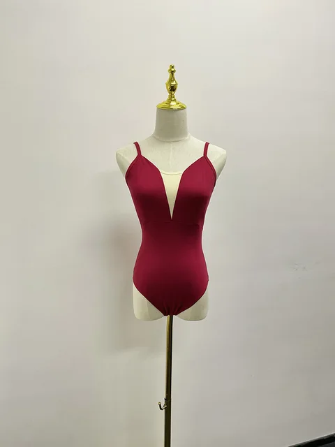 Macacão de Ballet Dance Feminino, Confortável Traje de Dança, Collant ...