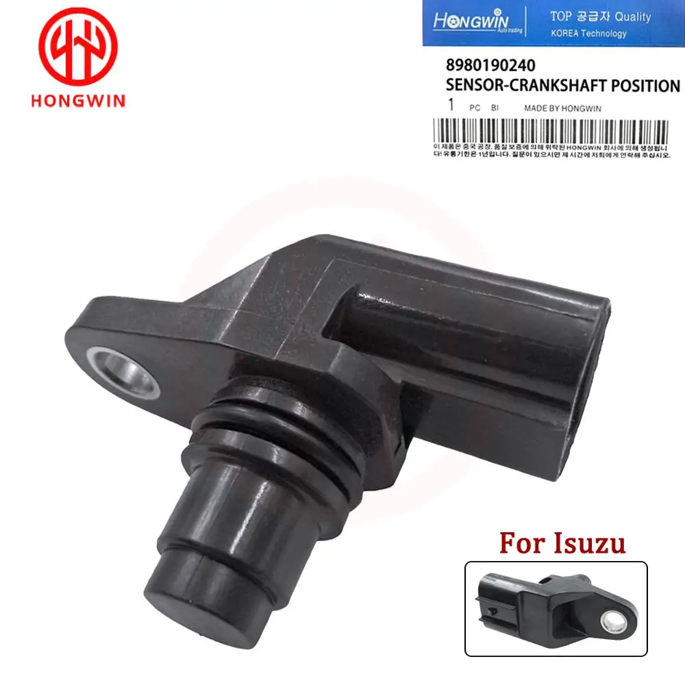 HONGWIN-nuevo Sensor de posición de cigüeñal de motor OEM: 8980190240 ...