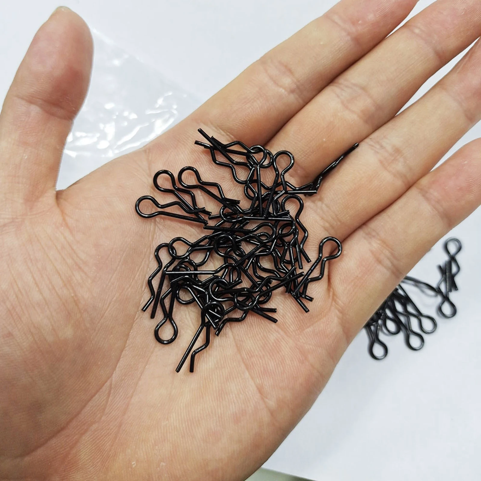 50pcs-Body-Clips-Pins-RC-Car-Parts-Metal-Body-Shell-Clip-Accessories ...