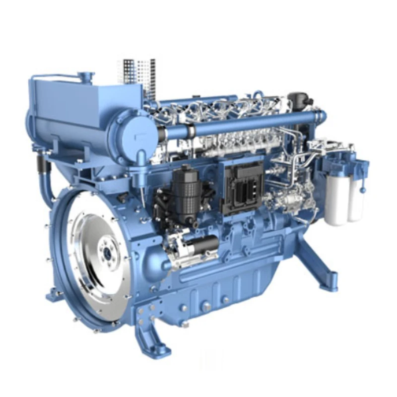 In stock 4 stroke 6 cylinder marine engine 165hp WP6C165-18 weichai ...