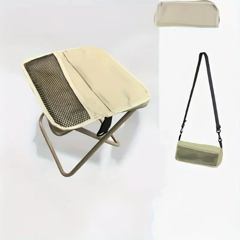 Outdoor leisure,camping and hiking folding stools,shoulder bag style ...