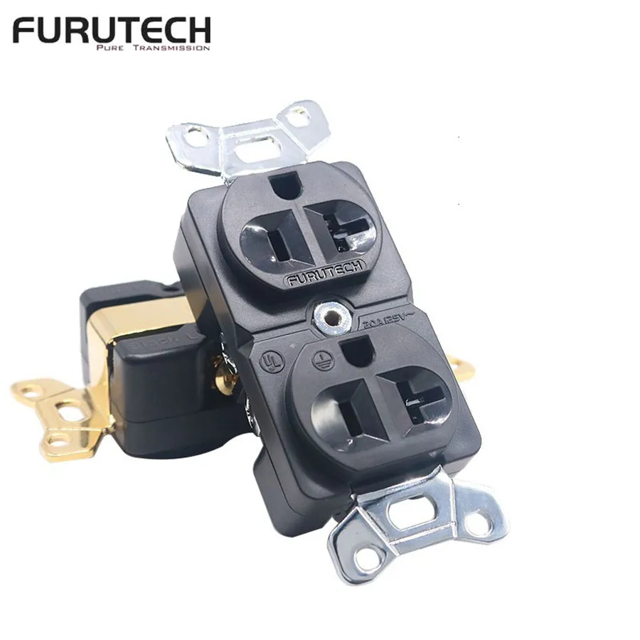 FURUTECH-single-crystal-copper-American-standard-power-socket-core-20A ...