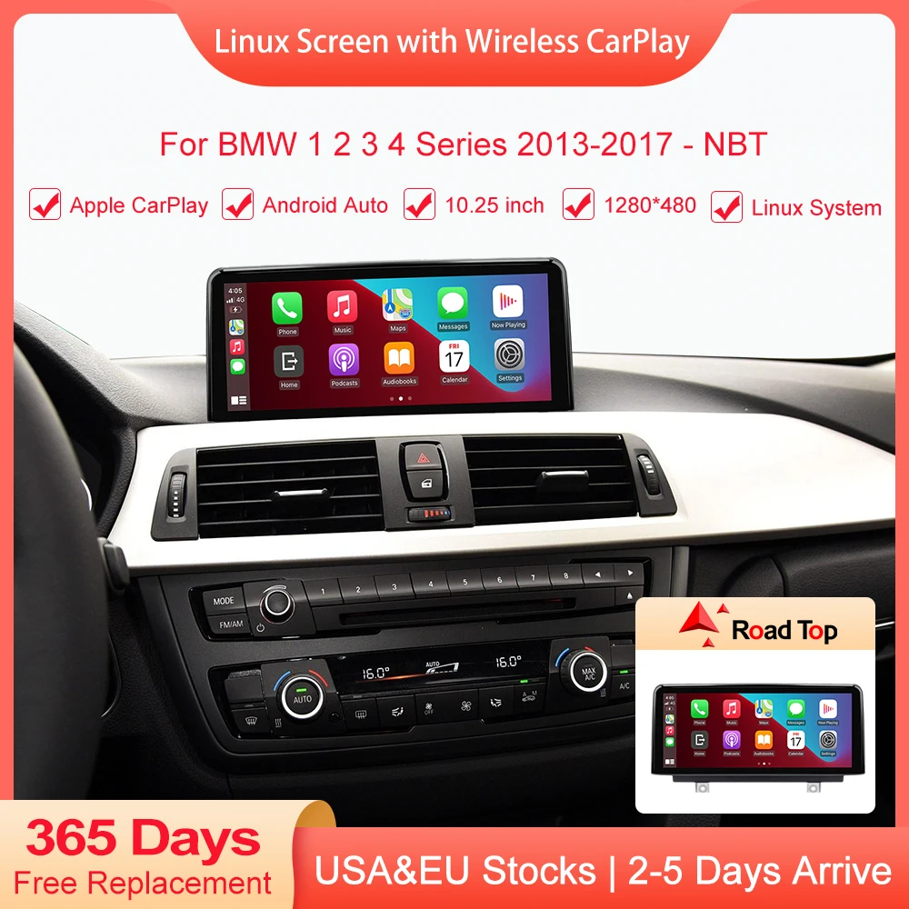 10-25-Wireless-Carplay-Android-Auto-Car-Multimedia-Display-Screen-For ...