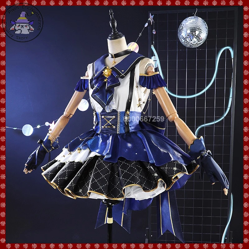 LoveLive Μ's Muse Cosplay Costume Women Anime Night Sky Cat Role ...