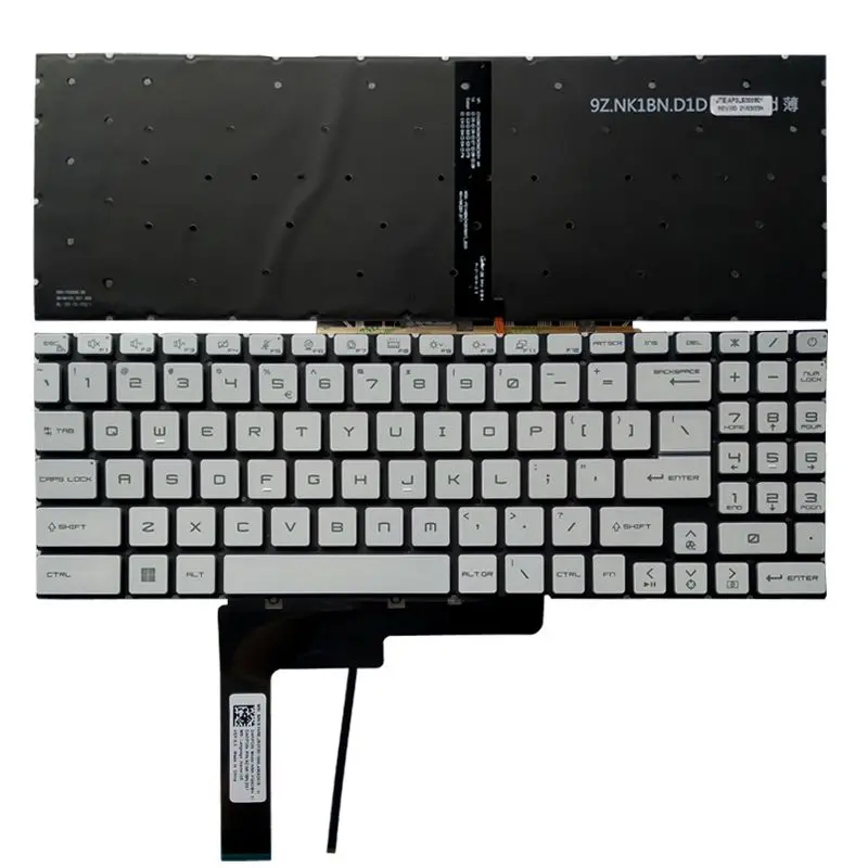 New-US-Keyboard-For-MSI-Katana-GF66-GF76-11SC-11UE-11UD-11UC-Bravo-15 ...