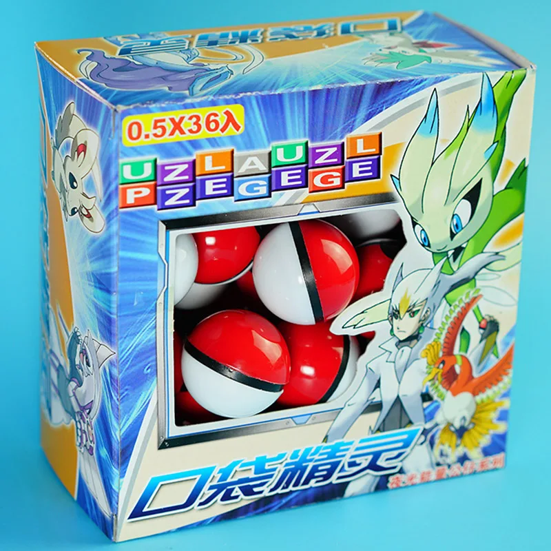36-Pcs-Pokemon-Balls-with-Doll-Anime-Cartoon-Action-Figure-Pikachu ...