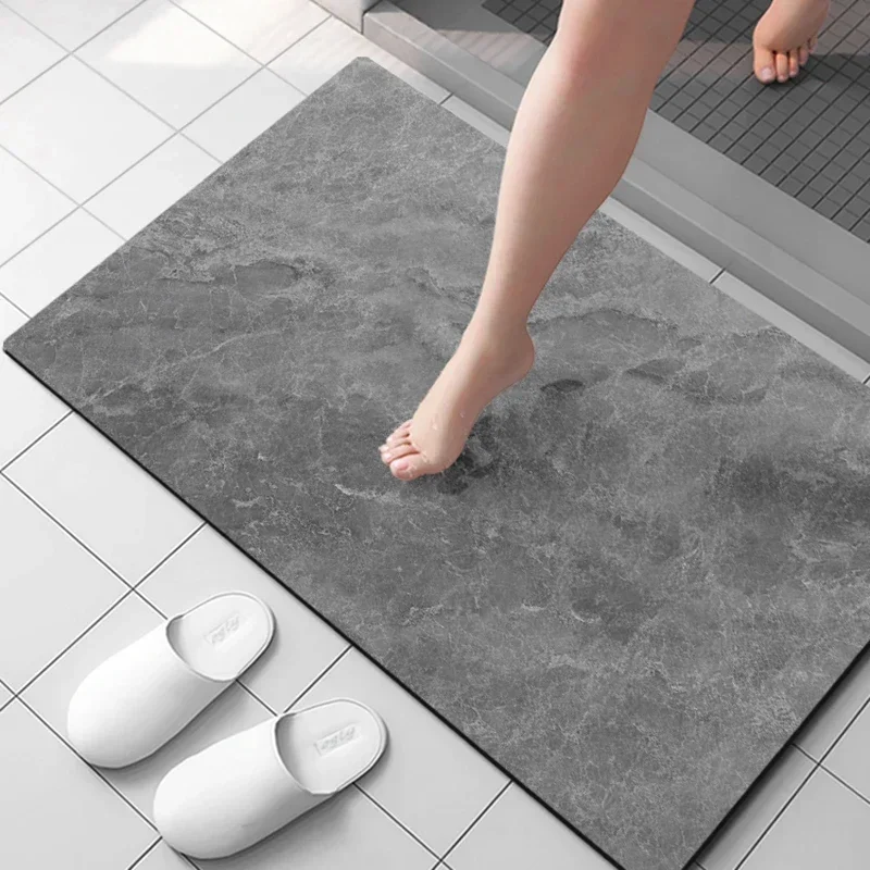 Diatomite-Mat-Super-Absorbent-Bathroom-Mat-Non-slip-Bath-Rug-Shower ...