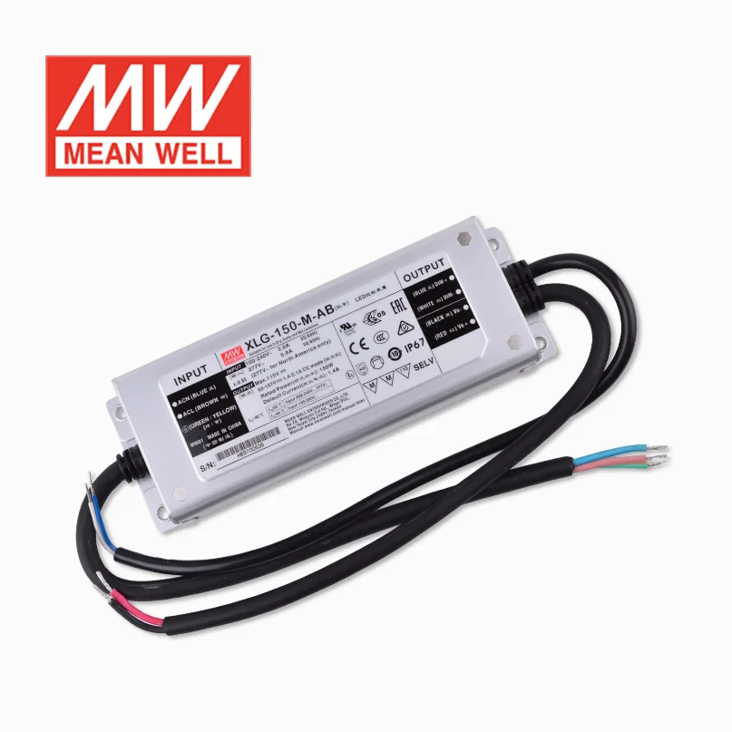 Taiwan-MEAN-WELL-XLG-150-150W-12V-24V-Switching-Power-Supply-MEANWELL-Constant-Current-Constant ...