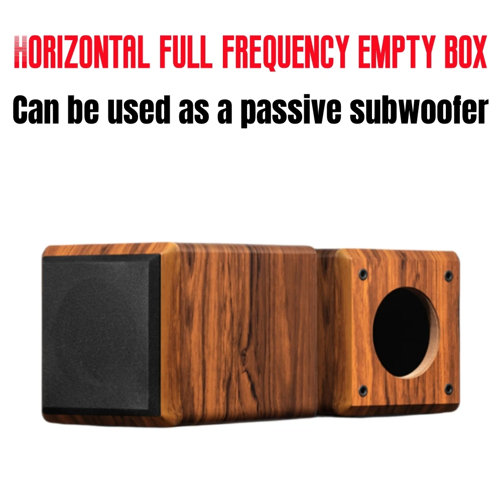 DIY-Audio-Modification-1-Pcs-4-inch-Car-Home-Subwoofer-Box-Body-Passive ...