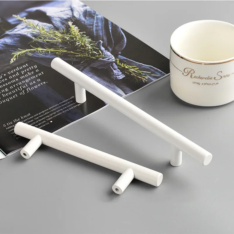 500mm-Long-White-American-Simple-Kitchen-Drawer-Cabinet-Handles ...