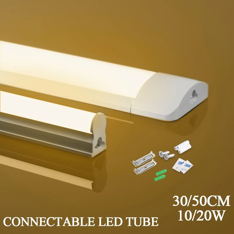 Led-Tube-Light-110V-220v-Tube-Lights-Bar-Led-Strip-Lamps-30-50cm-Tube ...