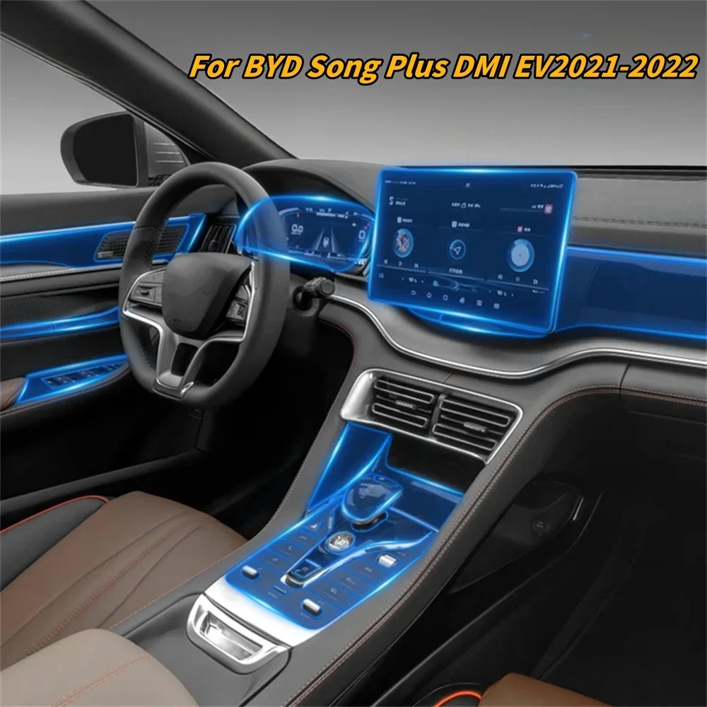 For BYD Song Plus DMI EV 2021-2022 Car Interior Center Console ...