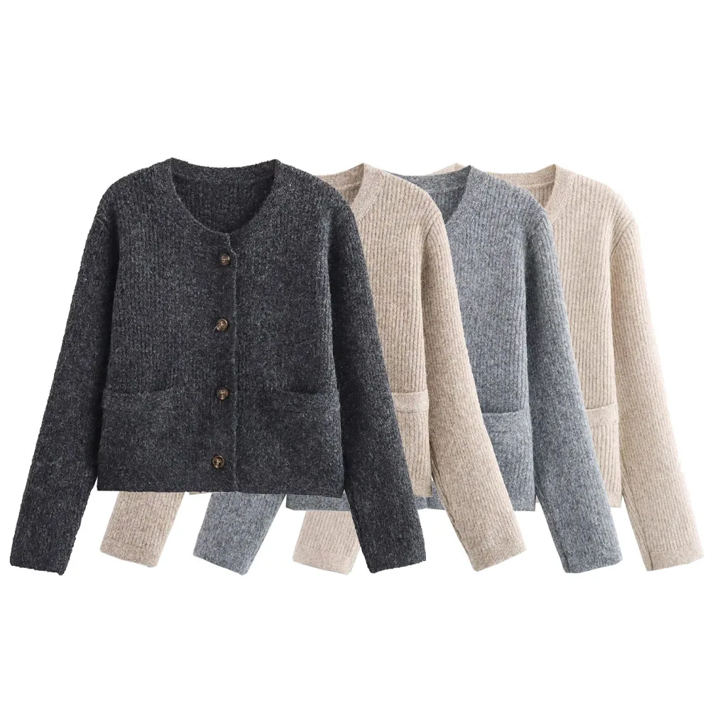 Zach-Ailsa-Autumn-New-Product-Women-s-Fashion-Retro-Versatile-Single ...