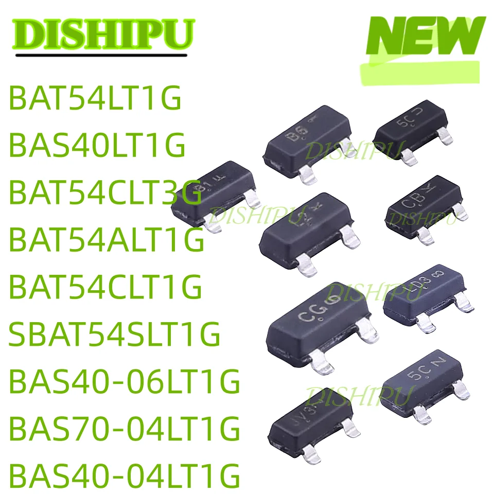 50PCS BAT54CLT1G BAS40-04LT1G SBAT54SLT1G BAT54CLT3G BAT54ALT1G BAS40 ...